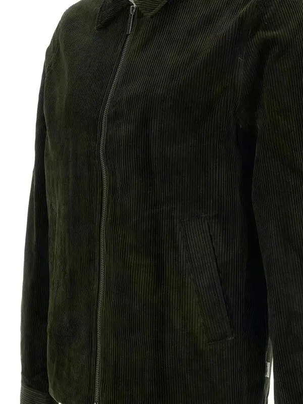 LES DEUX Corduroy Zip-up Jacket