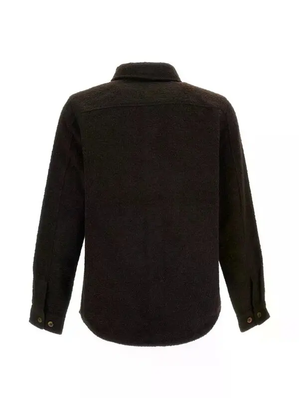 LES DEUX Bouclé-knit Patch-pocket Jacket