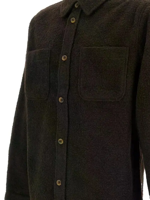 LES DEUX Bouclé-knit Patch-pocket Jacket