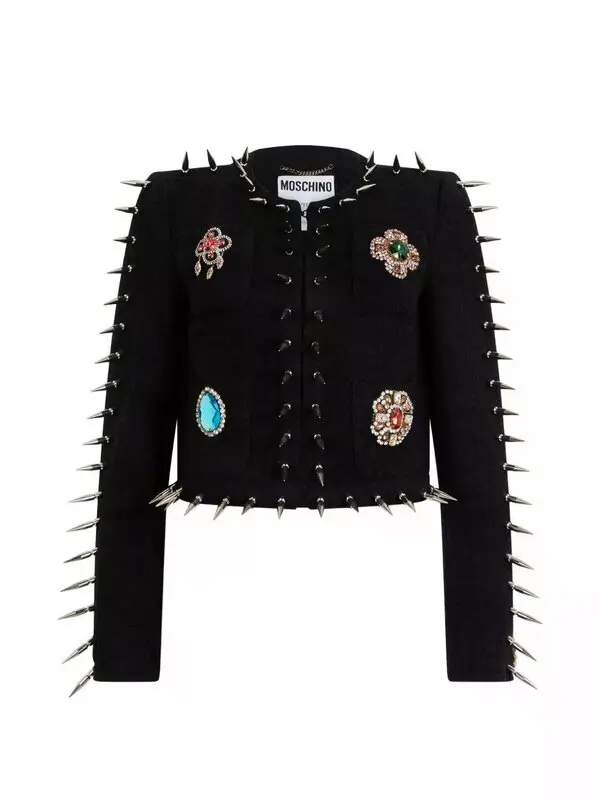 Moschino Stud-embellished Jacket