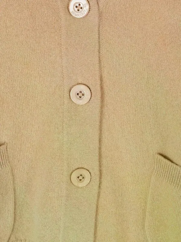 SEMICOUTURE Button-up Patch-pocket Cardigan