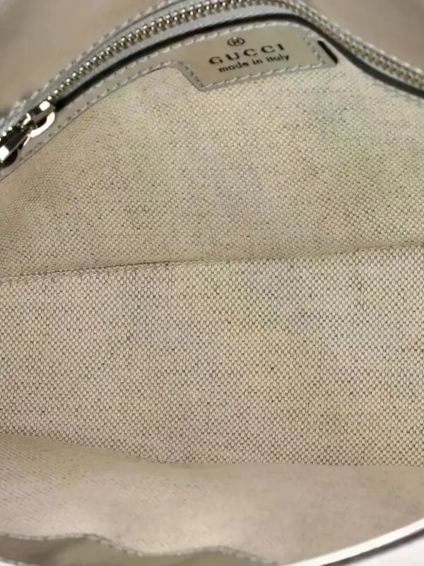 Gucci Horsebit 1955 Asymmetric Leather Small Shoulder Bag