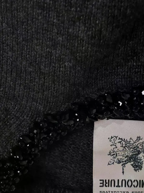 SEMICOUTURE Bead-embellished Sweater