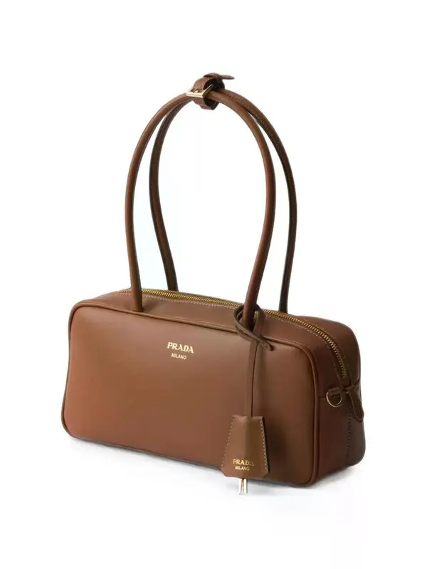Prada Medium Leather Top-handle Bag