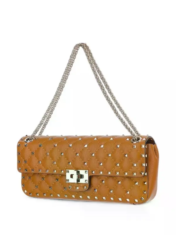 Valentino Garavani Medium Rockstud Spike Quilted Leather Shoulder Bag