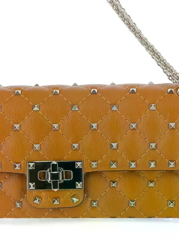 Valentino Garavani Medium Rockstud Spike Quilted Leather Shoulder Bag