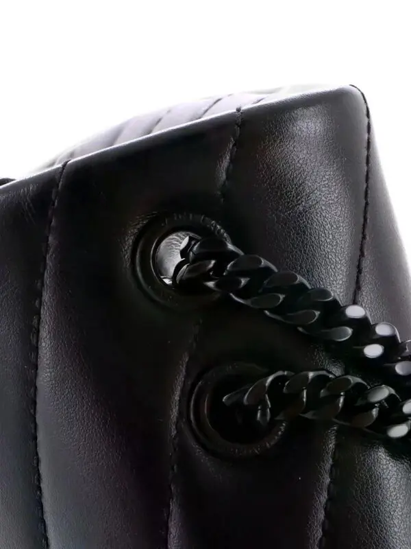 Saint Laurent Loulou Matelasse Chevron Leather Small Shoulder Bag