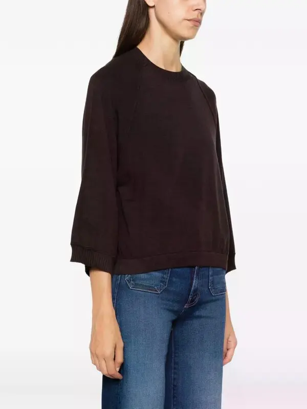 TWINSET Raglan-sleeve Sweater - Brown