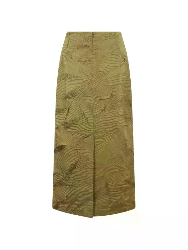 Ulla Johnson Inez Leaf-pattern Maxi Skirt