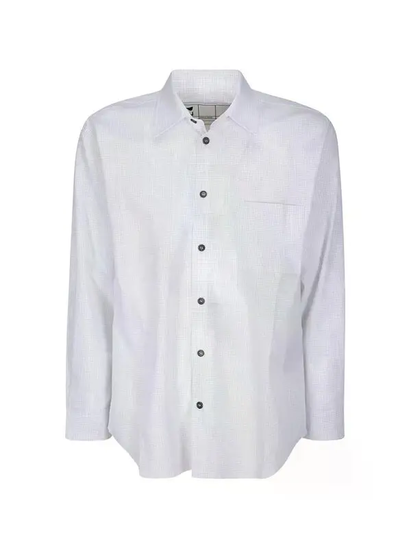 GR10K Replicated 21000 Check-pattern Long-sleeve Shirt