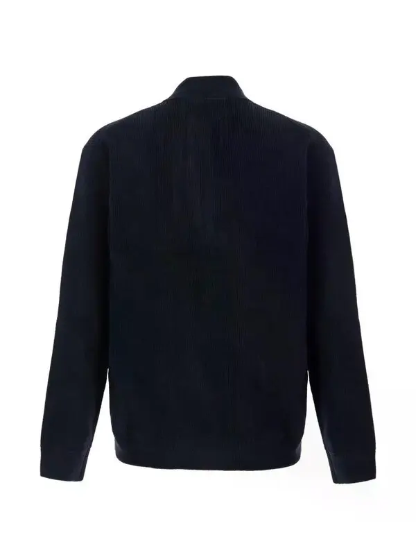 Nn07 Quarter-zip Ribbed Sweater
