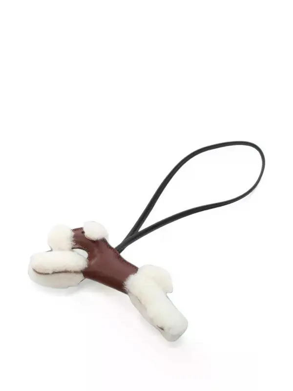 Hermès Paddy Shearling-trim Bag Charm