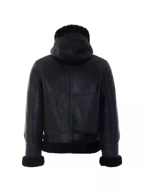 SCHOTT To Hood Buckle-detail Jacket