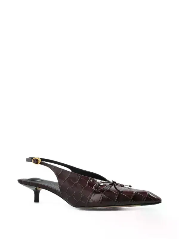 Jacquemus Cubisto Slingback Pumps