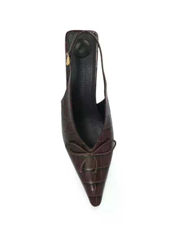 Jacquemus Cubisto Slingback Pumps