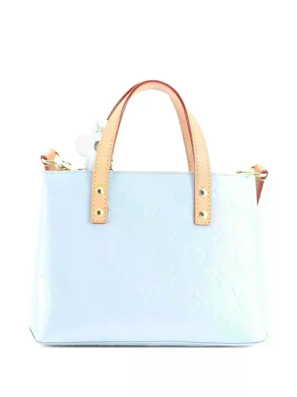 LOUIS VUITTON Reade Nm Handbag Monogram Vernis Pm Shoulder Bag - Blue