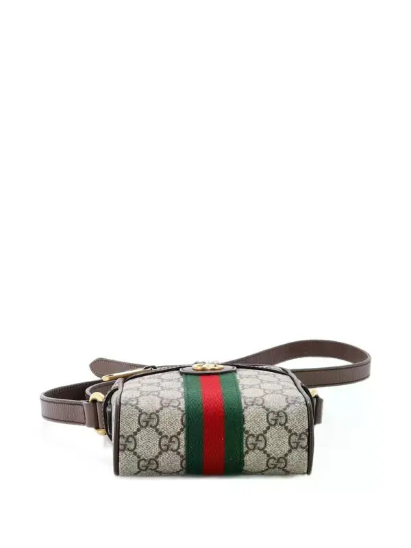 Gucci Ophidia Messenger Bag Gg Coated Canvas Mini Crossbody Bag