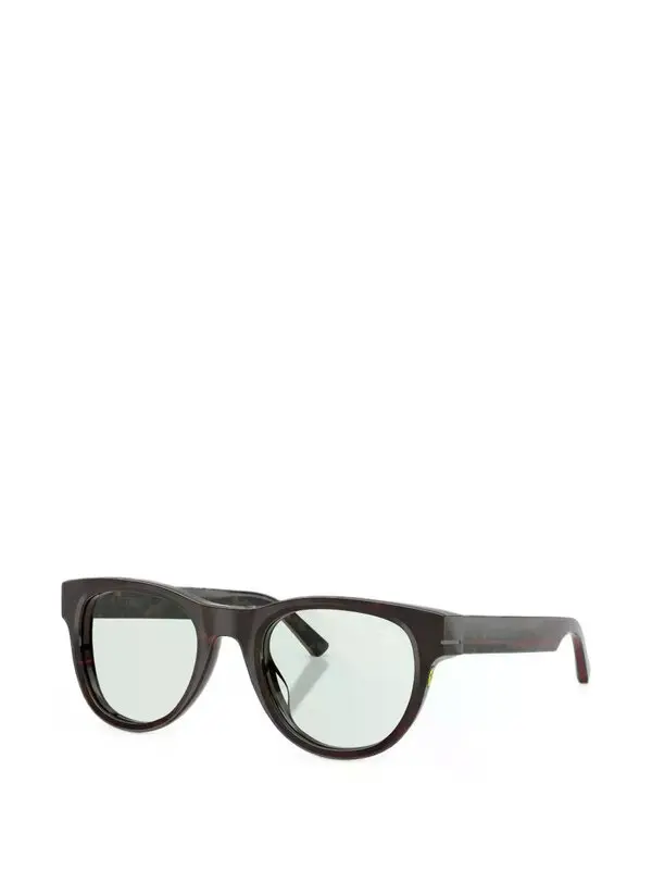 SCUDERIA FERRARI Round-frame Sunglasses - Brown