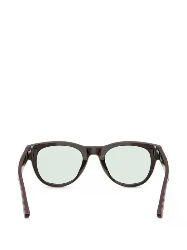 SCUDERIA FERRARI Round-frame Sunglasses - Brown