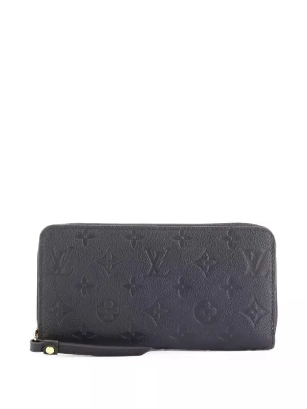 LOUIS VUITTON Zippy Wallet Monogram Empreinte Leather Small Wallets