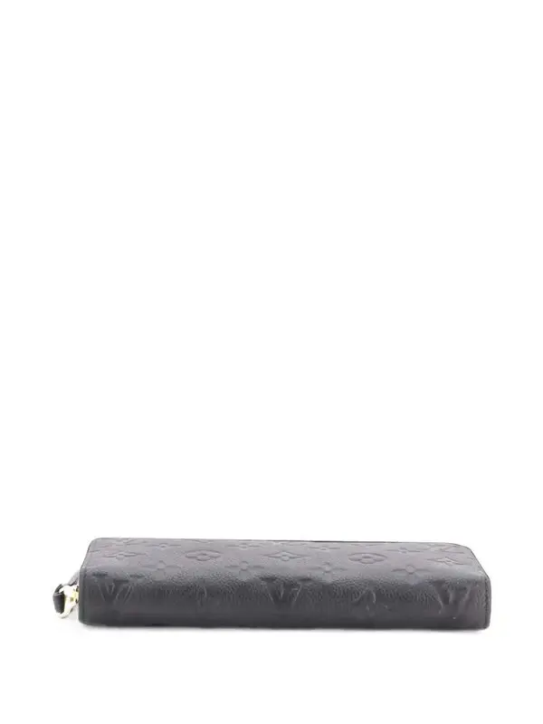 LOUIS VUITTON Zippy Wallet Monogram Empreinte Leather Small Wallets