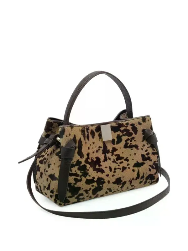 Yuzefi Mini Gyoza Animal-print Tote Bag