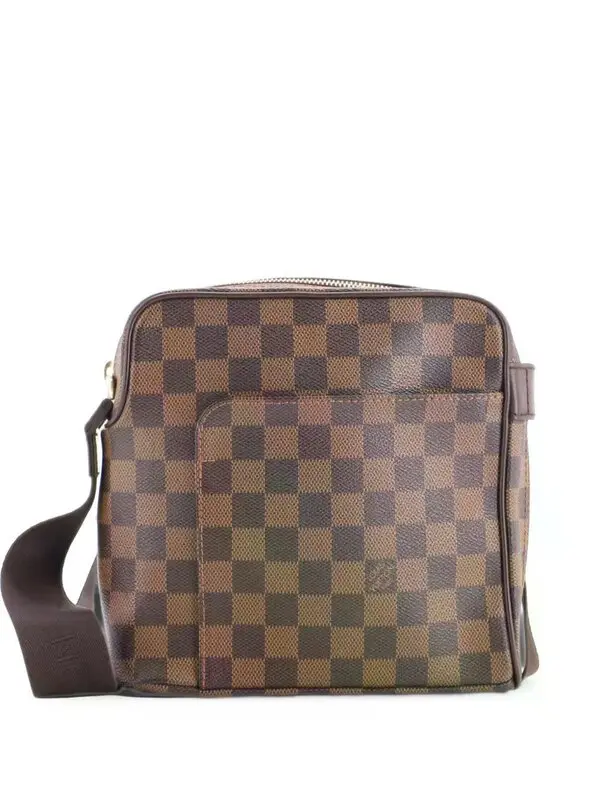 LOUIS VUITTON Olav Handbag Damier Pm Crossbody Bag - Brown