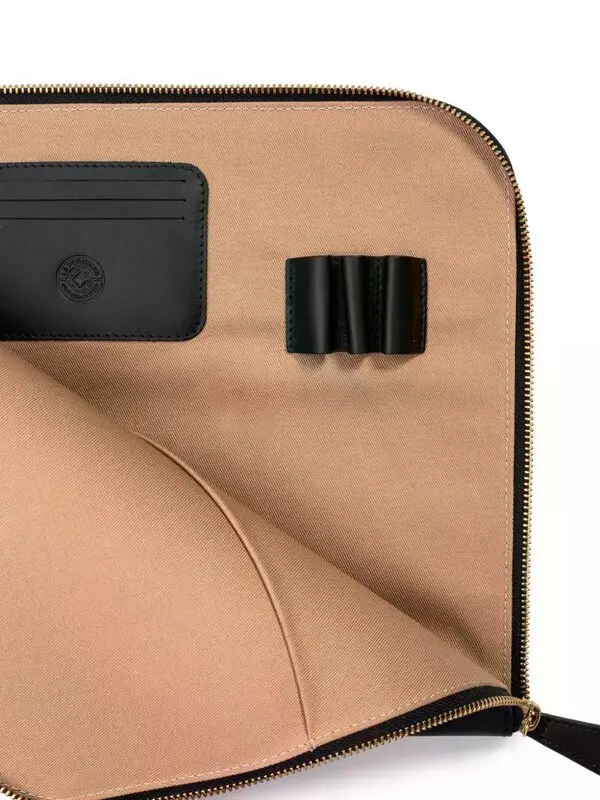 LA PORTEGNA Mendocino Leather Laptop Bag