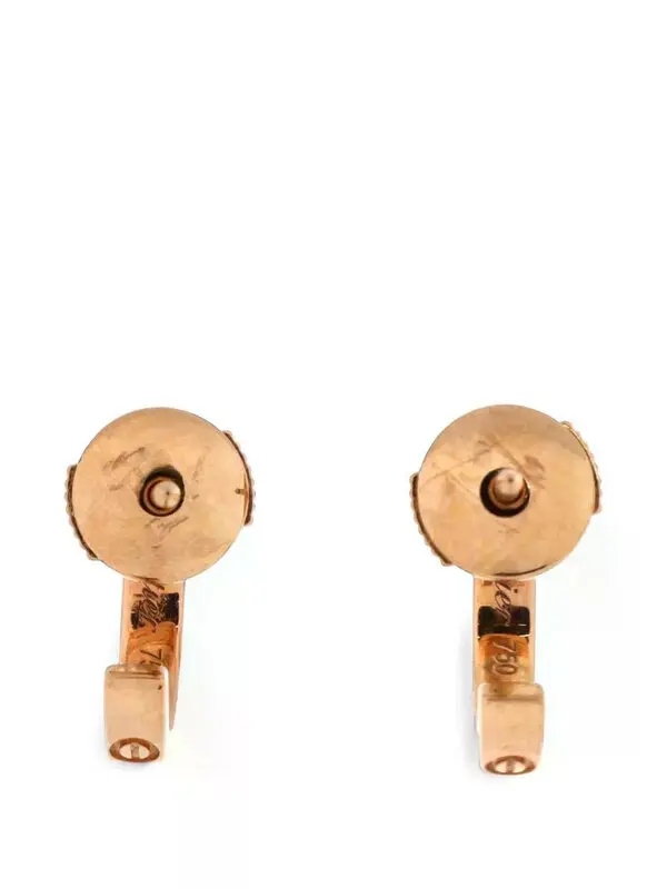Cartier Love Hoop 18k Rose Gold Small Earrings