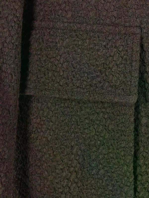 Giorgio Armani Bouclé-knit Button-up Blazer