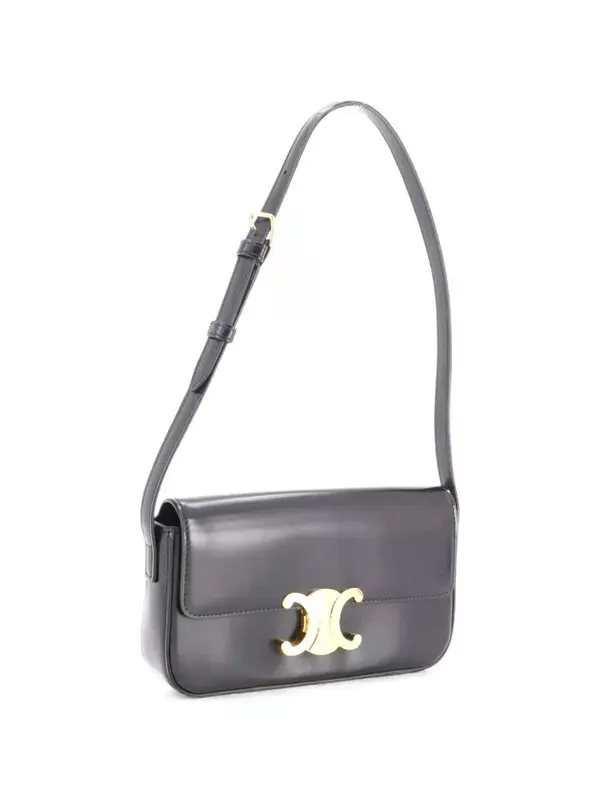 Celine Triomphe East-west Smooth Calfskin Shoulder Bag