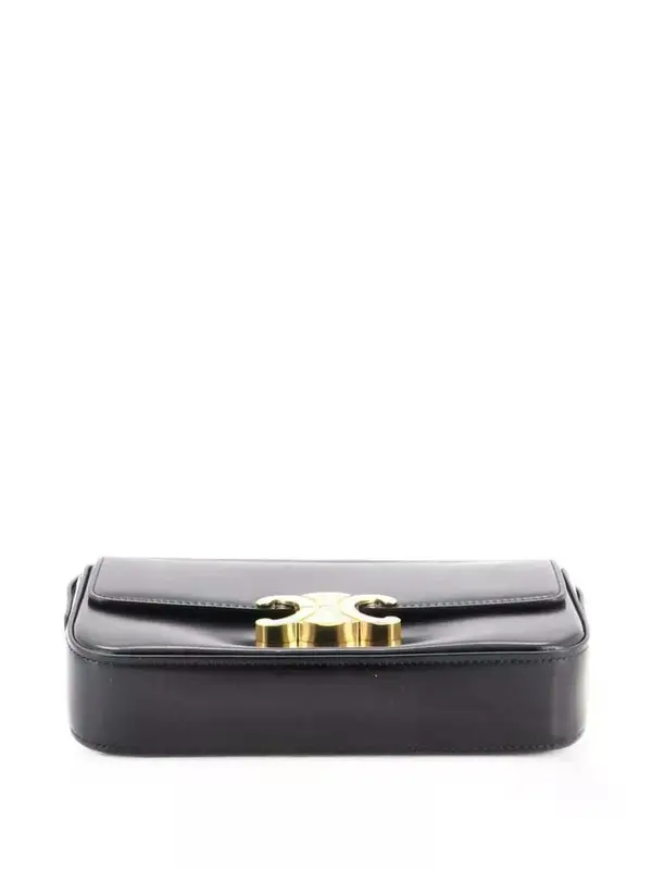 Celine Triomphe East-west Smooth Calfskin Shoulder Bag