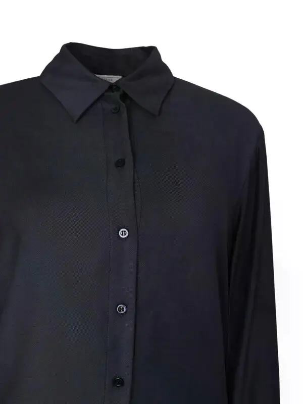 Peserico Contrast-trim Button-down Shirt