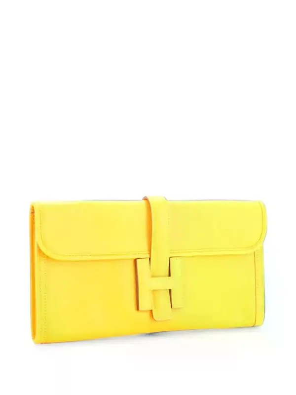 Hermès Jige Elan Epsom 29 Clutch Bag - Yellow