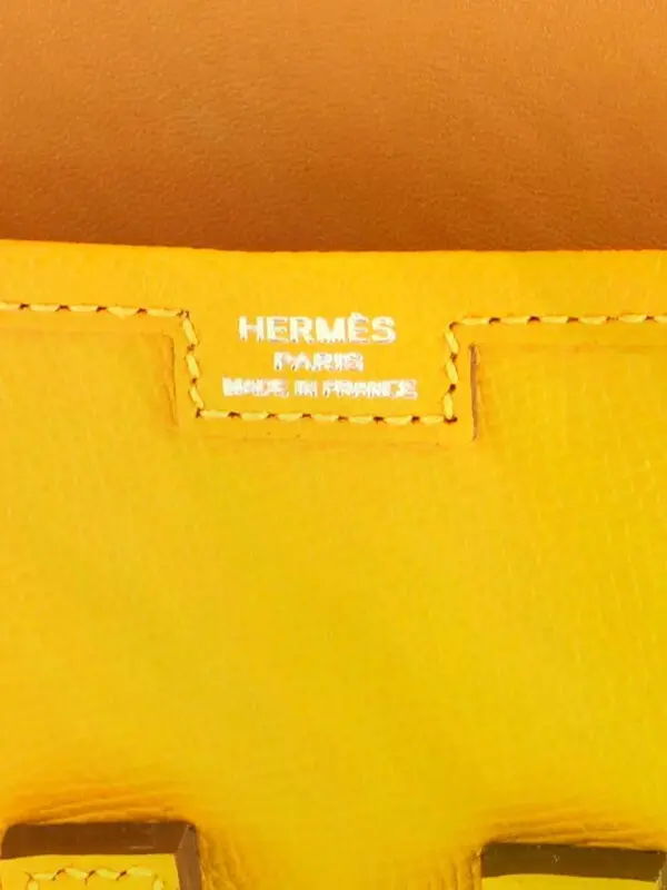 Hermès Jige Elan Epsom 29 Clutch Bag - Yellow