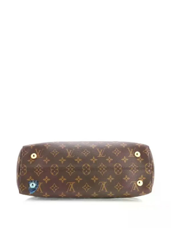 LOUIS VUITTON Venus Handbag Monogram Canvas And Leather Satchel - Red