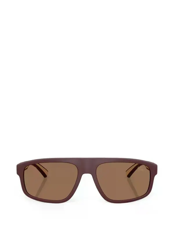 Burberry Knight Rectangular-frame Sunglasses