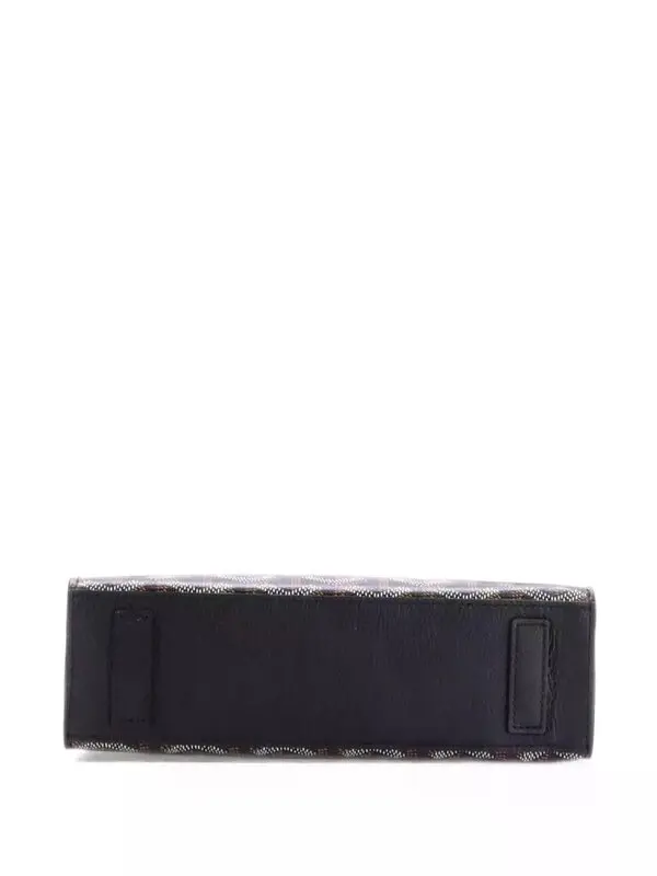 Goyard Structured Rouette Chain Coated Canvas Mini Shoulder Bag - Black