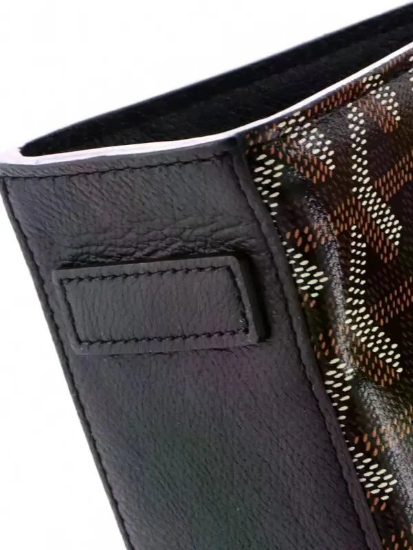 Goyard Structured Rouette Chain Coated Canvas Mini Shoulder Bag - Black