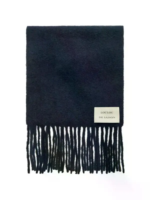 Loulou De Saison Santo Fringed Scarf