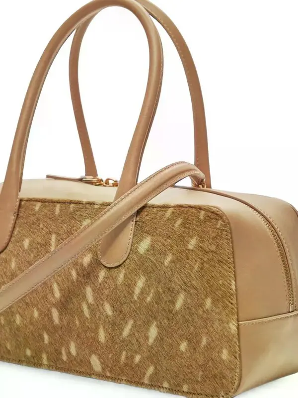 Loulou De Saison Jena Deer-print Tote Bag