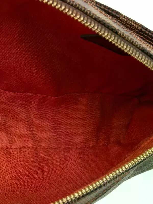 LOUIS VUITTON 2005 Damier Ebene Geronimos Crossbody Bag