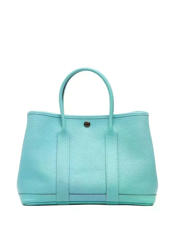 Hermès 2000-2026 Negonda Garden Party 30 Tote Bag - Blue