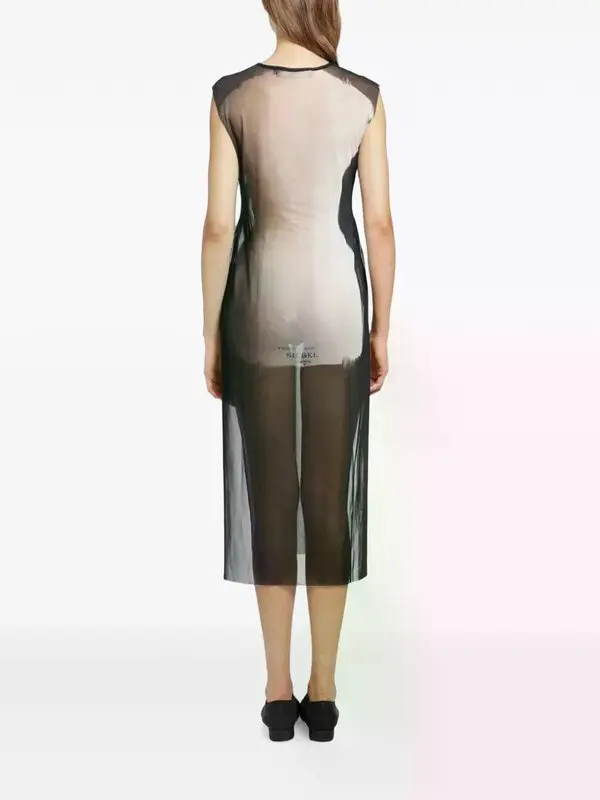 IA LONDON Semi Couture Sheer Dress