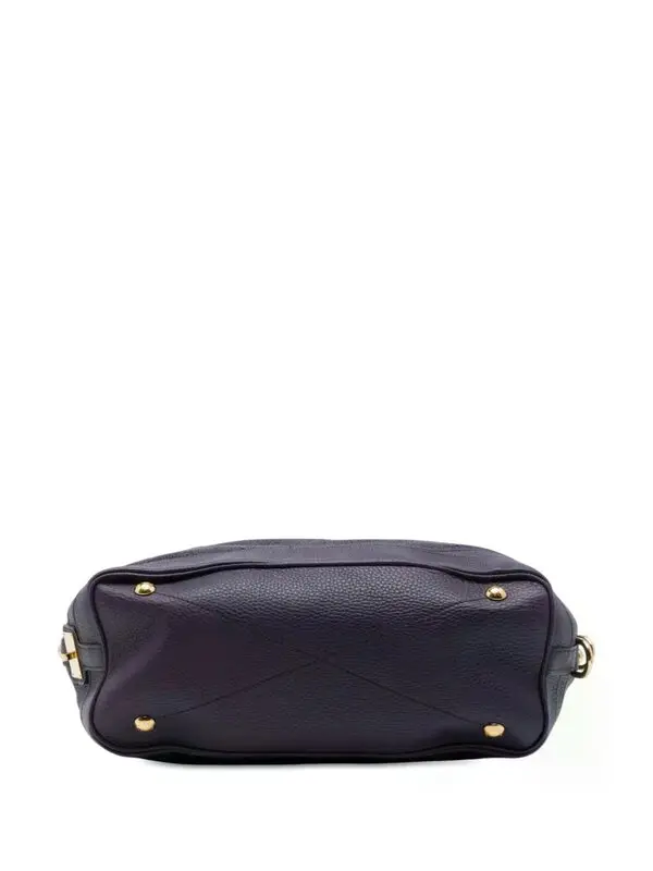 LOUIS VUITTON 1990-2010 Monogram Mahina Stellar Pm Satchel