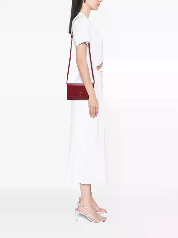 Burberry 2018-2026 Leather Tb Wallet On Strap Crossbody Bag
