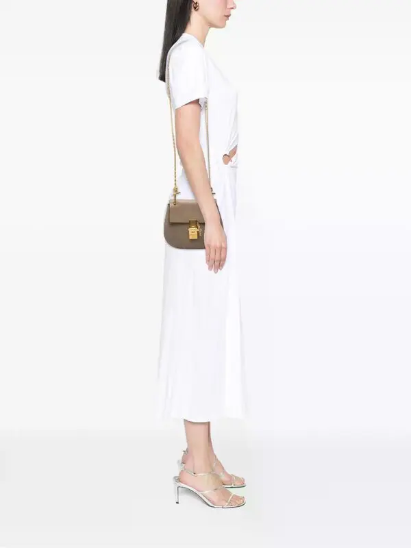 Chloé 2015 Mini Grained Lambskin Drew Crossbody Bag