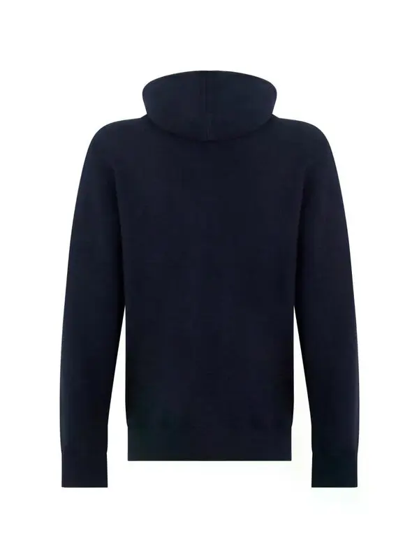 Fedeli Zip-up Hooded Cardigan