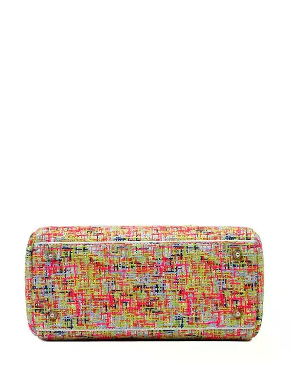 Dior 2013 Medium Multicolor Tweed Lady Satchel