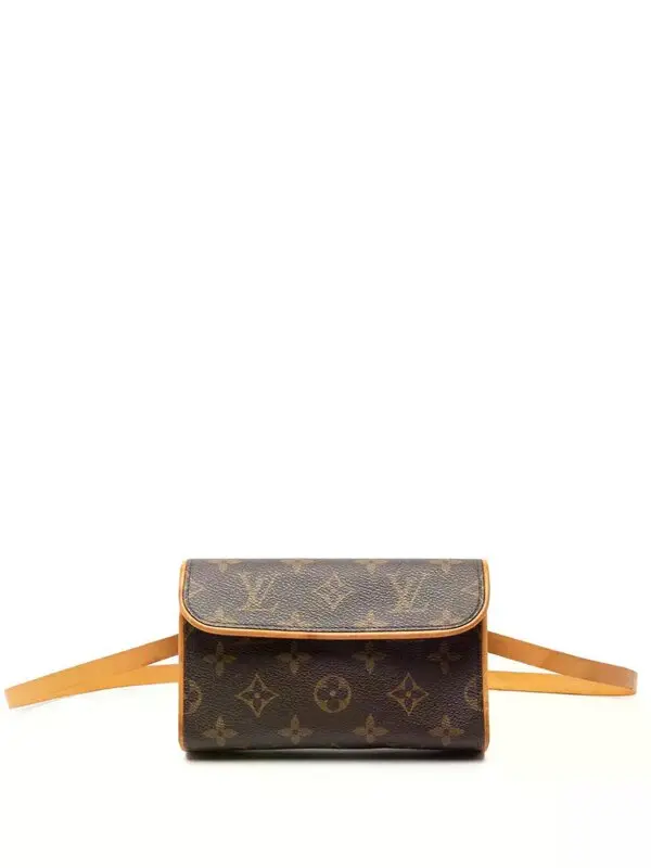 LOUIS VUITTON 2002 Monogram Pochette Florentine Belt Bag